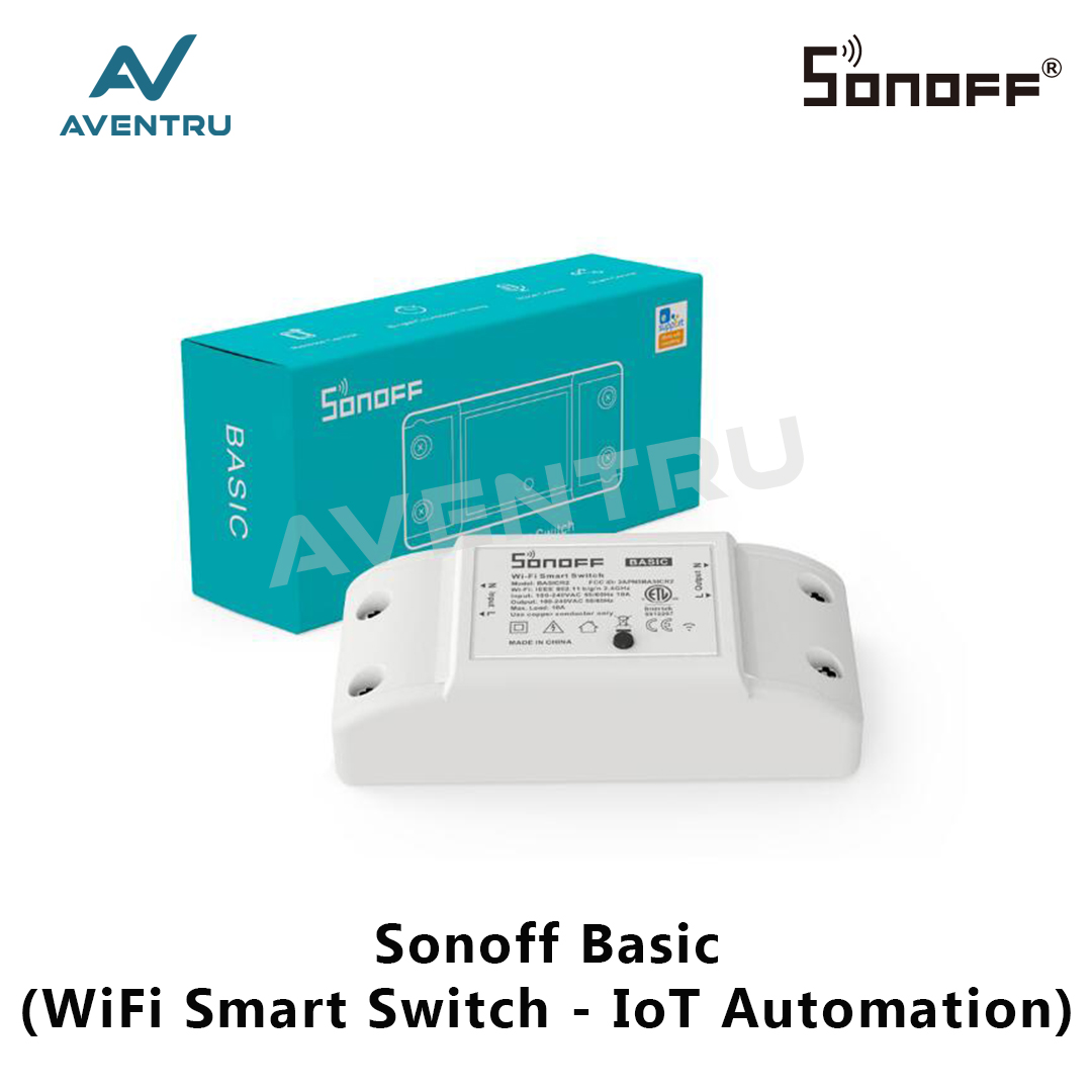 Sonoff Basic - WiFi Smart Switch IoT Automation (Saklar otomatis) | Lazada Indonesia