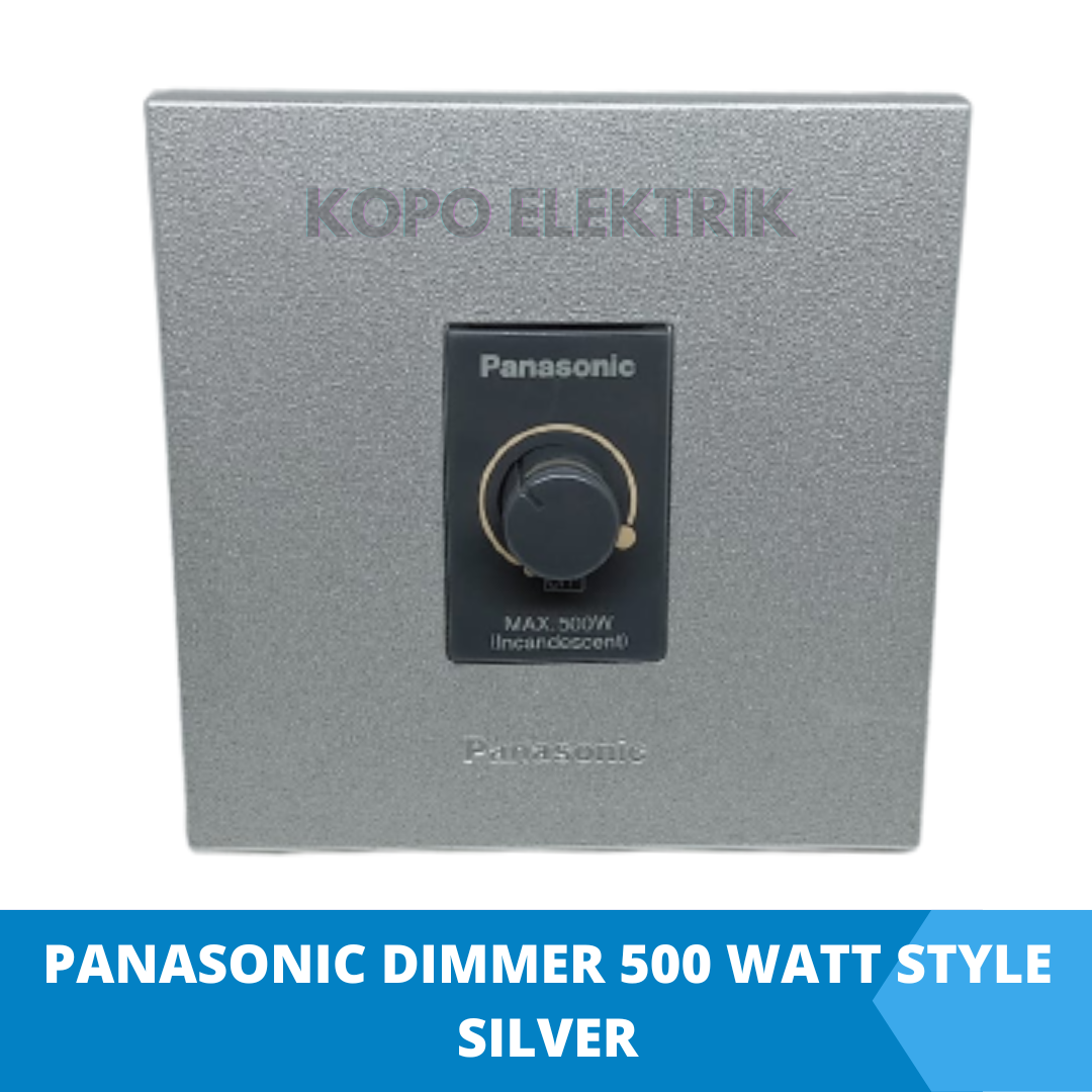 Panasonic Dimmer 500 Watt Style Silver Inbow Tanam | Lazada Indonesia