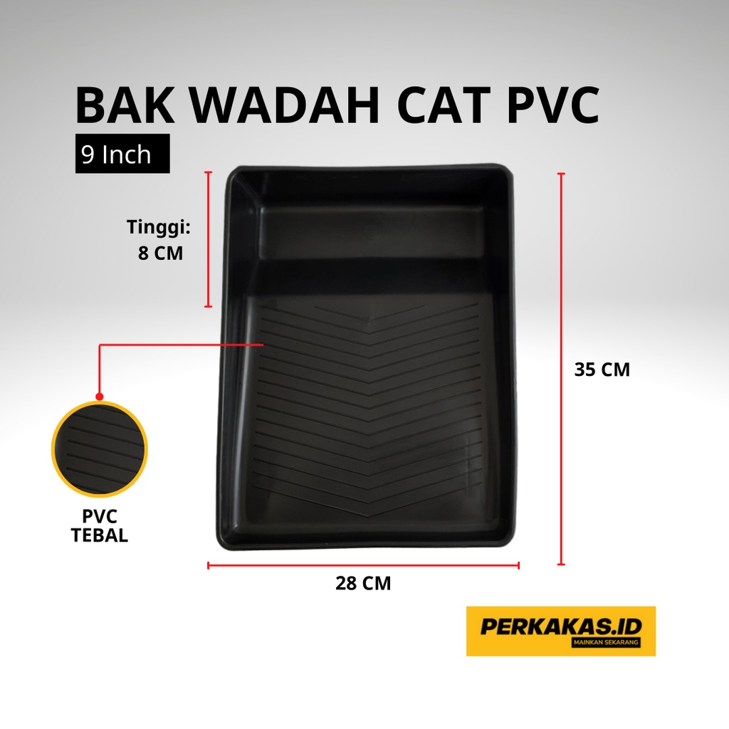 Bak Cat Roll 9 Inch PVC Tebal Tidak Mudah Pecah | Lazada Indonesia