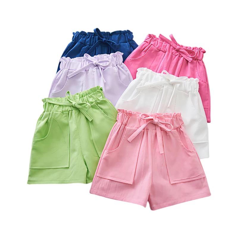 1-4 year free ongkir cod child pants female child trousers plain pants ...