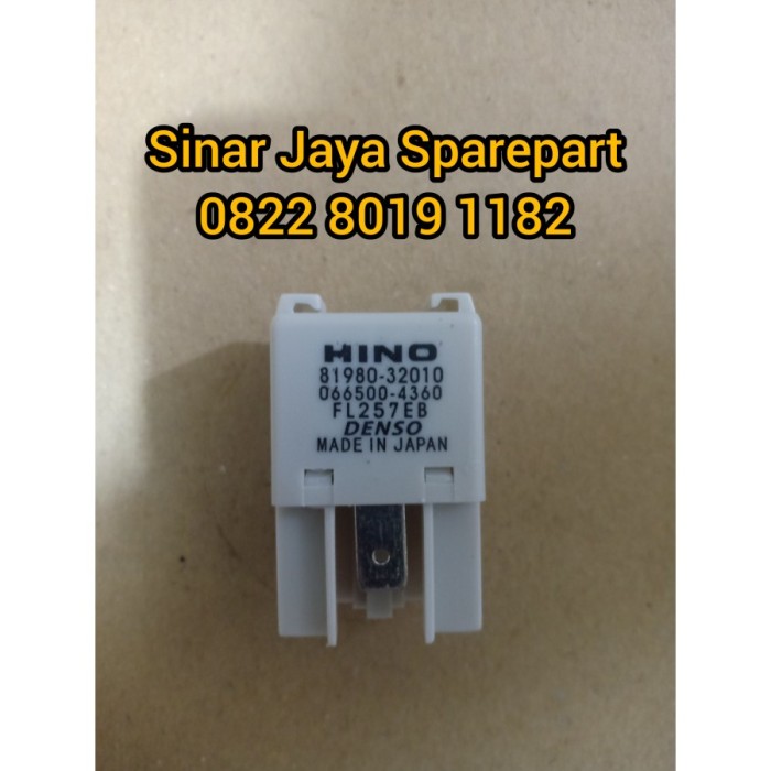 Flasher Sen Dyna 110 130 12V 12 Volt Hino Dutro 110 130 12V 12 Volt ...