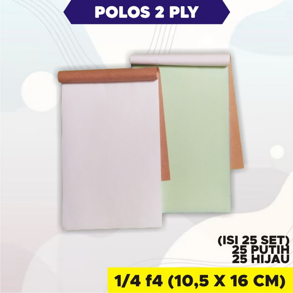 Nota Kosong Polos Memo Hvs Bon Polosan Kosongan Buram Kertas Coretan ...