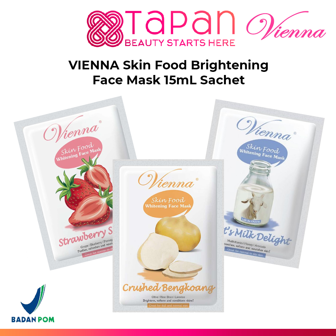 VIENNA Skin Food Brightening Face Mask 15mL Sachet | Lazada Indonesia