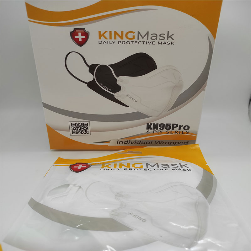 [KINGMASK] Masker King Mask KN95 Pro 6Ply Single Pack 20PCS/BOX per ...