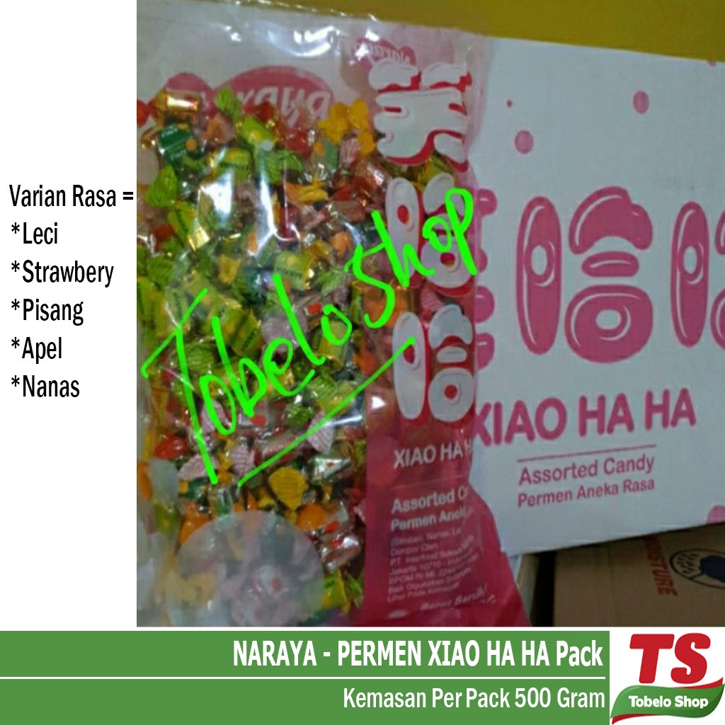☛NARAYA XIAO HA HA PERMEN NARAYA XIAO HAHA CANDY PERMEN RASA BUAH XIAO HAHA♣ | Lazada Indonesia