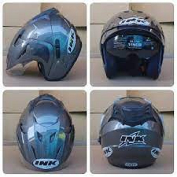 HELM INK DOUBLE VISOR ORIGINAL MERK FNY SNI EMBOSS | Lazada Indonesia