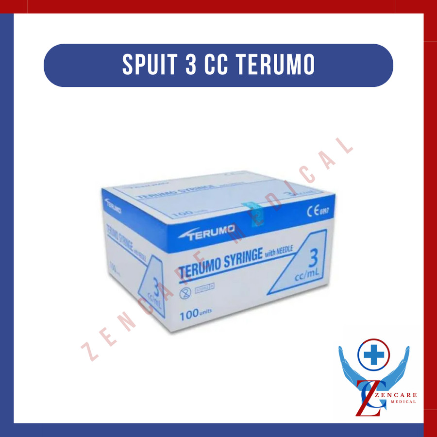 Spuit 3 CC Terumo / Syringe 3 ML Terumo Sebox | Lazada Indonesia
