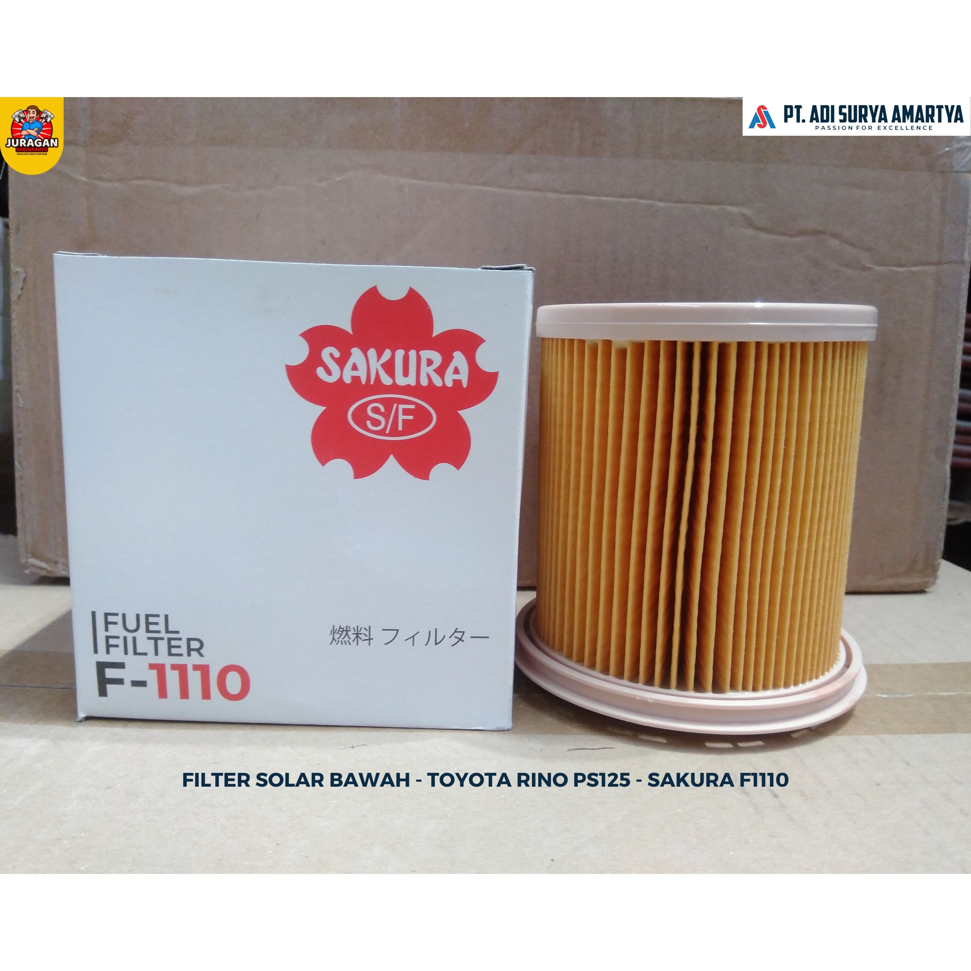 FILTER SOLAR BAWAH TOYOTA RINO PS125 / DUTRO - SAKURA F1110 | Lazada ...