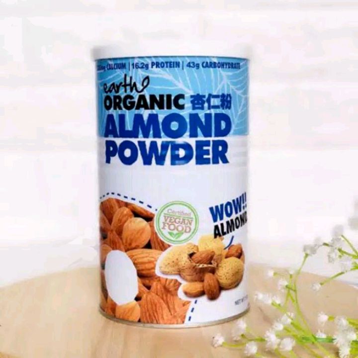 Earth Organic Almond Powder 500 gram | Lazada Indonesia