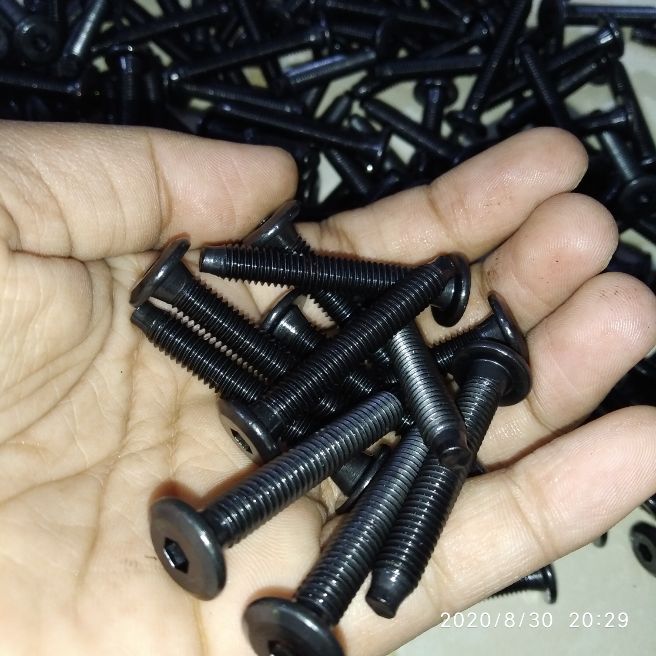 50.pcs Baut JCBC hitam 6 x 40 mm | Lazada Indonesia