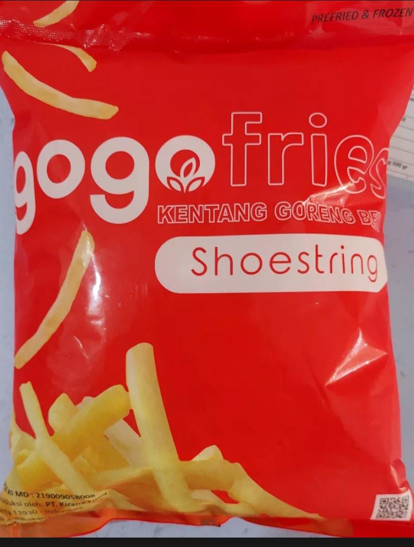 kentang goreng Gogo shoestring 1kg | Lazada Indonesia