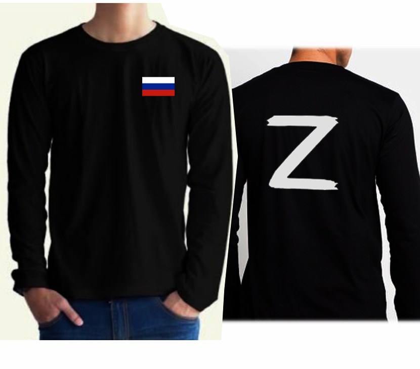 KAOS RUSSIA Z RUSIA LENGAN PANJANG | Lazada Indonesia