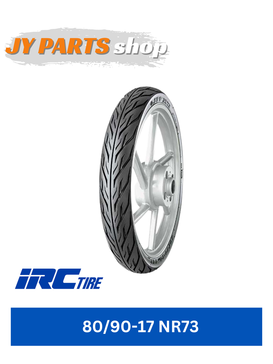 BAN LUAR MOTOR IRC 80/90-17 M/C 44P NR73 TUBE TYPE | Lazada Indonesia