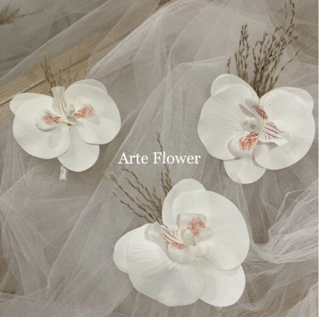 Bros Bunga Pengantin Anggrek Korsase Corsage Wedding Boutonniere Pin ...