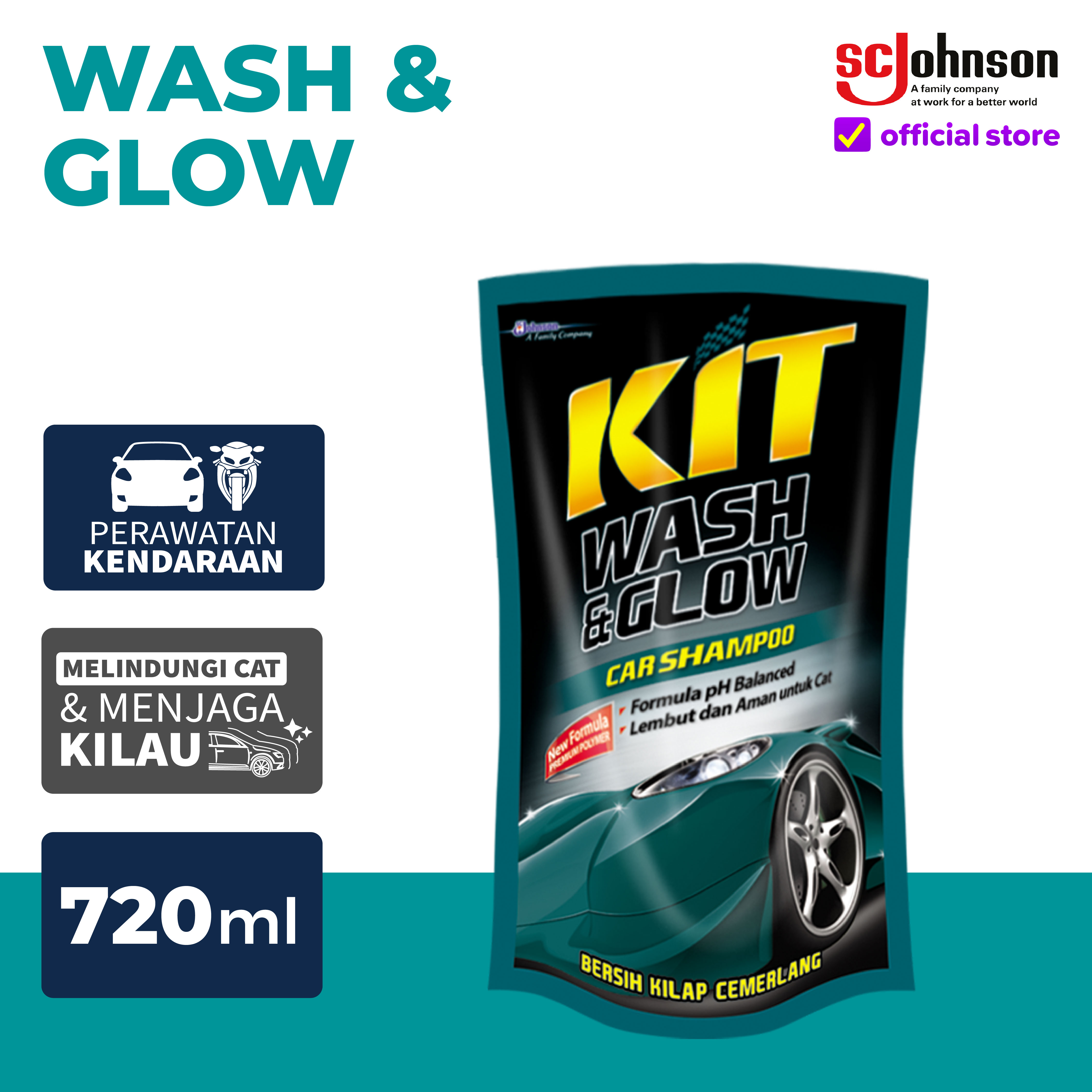 Kit Wash & Glow Pouch 720mL | Lazada Indonesia