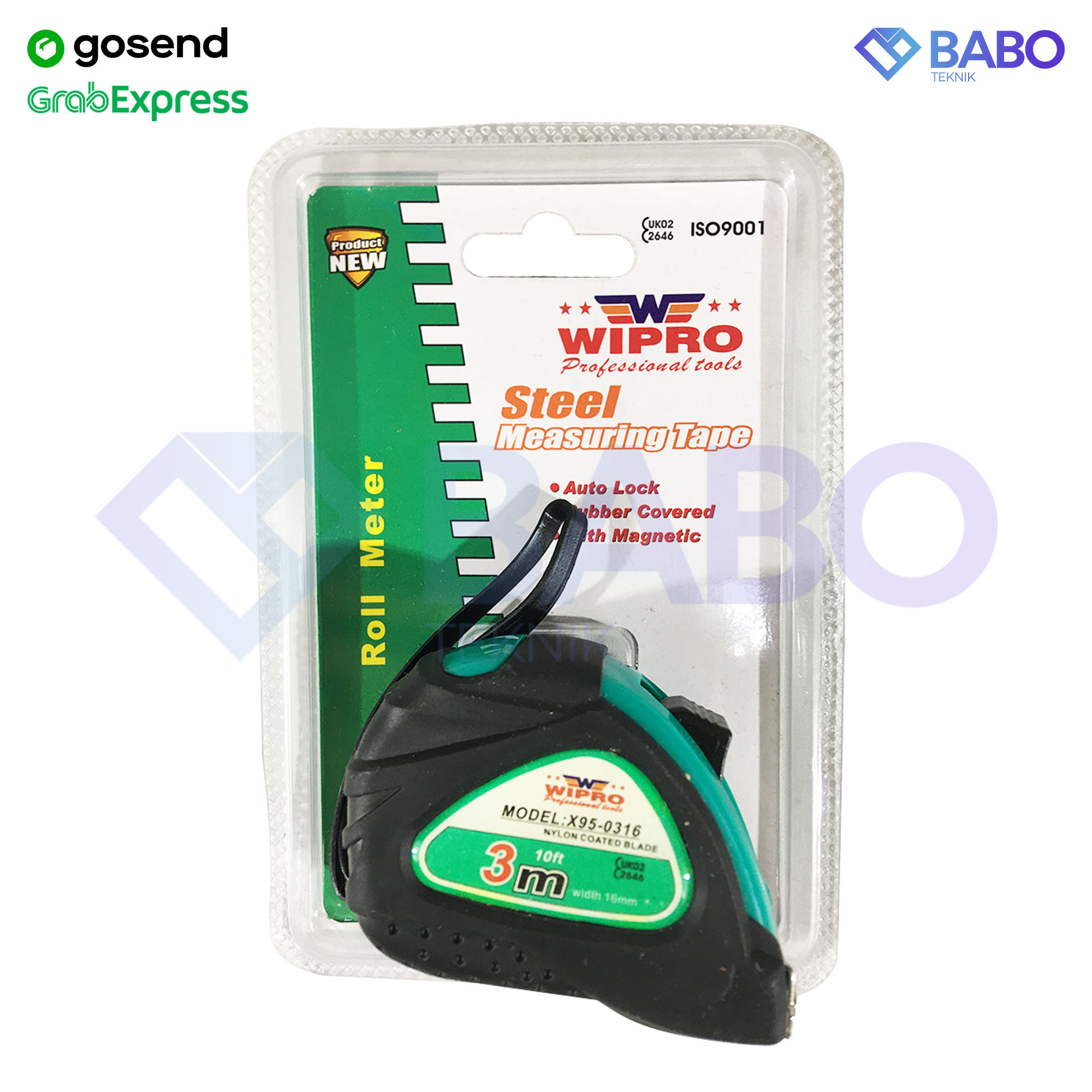 WIPRO Meteran 3 Meter X-95 Roll Meter Panjang | Lazada Indonesia