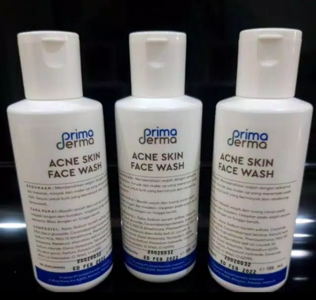 Primaderma Acne Skin Face Wash | Lazada Indonesia