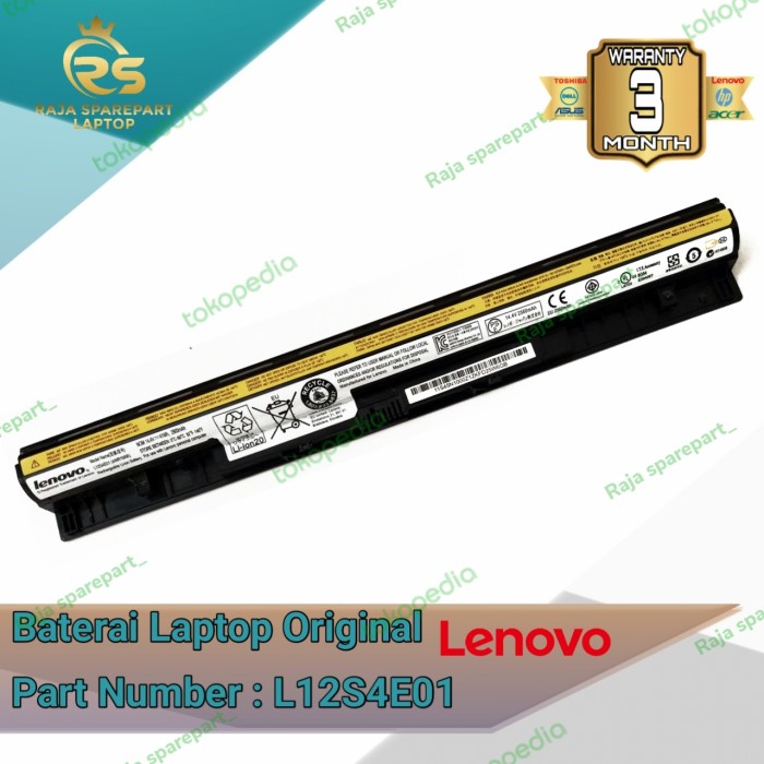 baterai laptop lenovo l12l4e01 | Lazada Indonesia