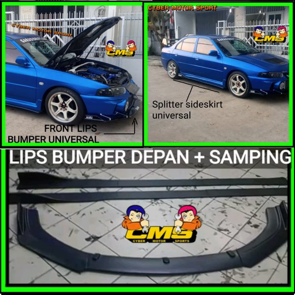 lips bumper lancer ck4 cb5 evo3 evo4 galant body kit wide body lips ...