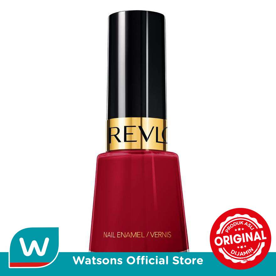 REVLON Nail Enamel - Raven Red | Lazada Indonesia