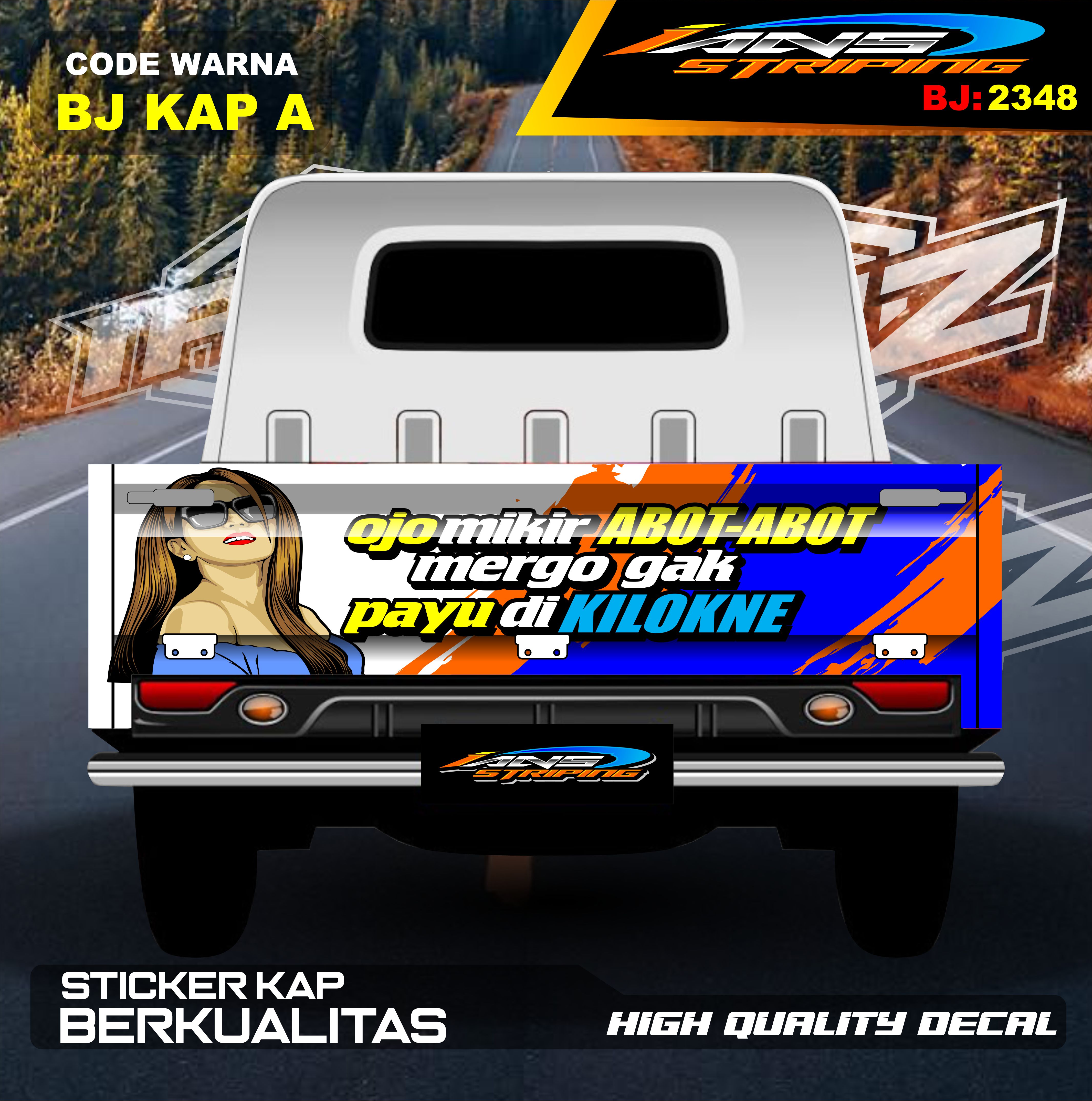 STIKER BAK BELAKANG MOBIL GRANMAX PICK UP / DECAL STIKER BAK CARRY L300 ... STIKER BAK BELAKANG MOBIL GRANMAX PICK UP / DECAL STIKER BAK CARRY L300 ...