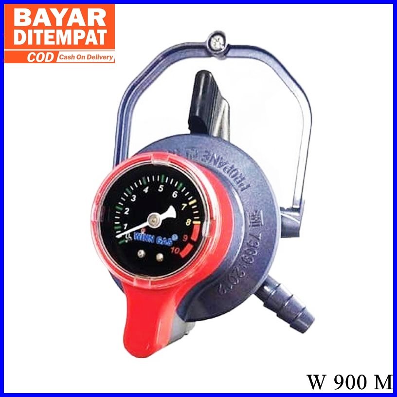 Regulator Winn Gas W-900 M Double Lock Dengan Meteran | Lazada Indonesia