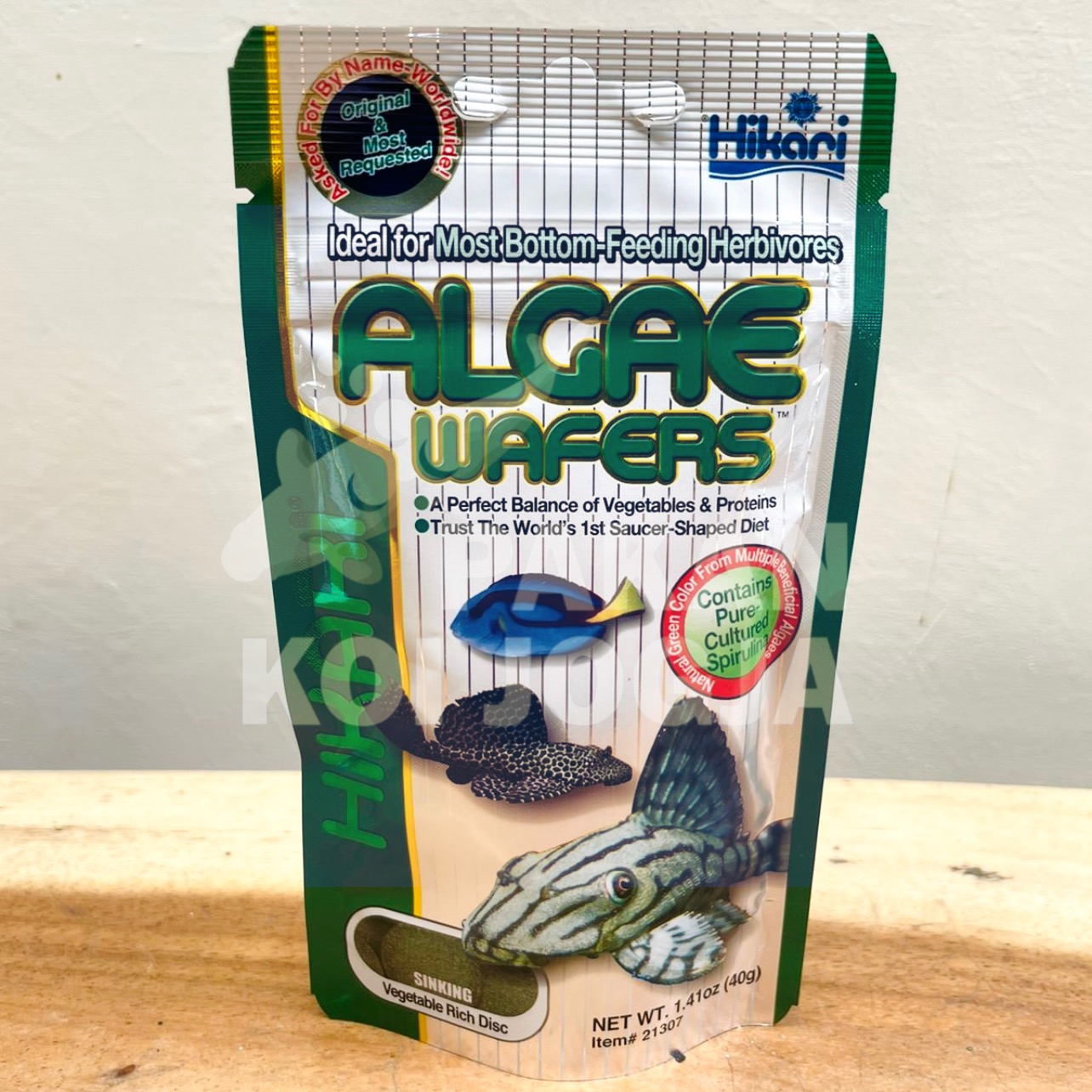 Hikari ALGAE WAFERS / WAFER Pakan Ikan Pemakan Alga | Lazada Indonesia