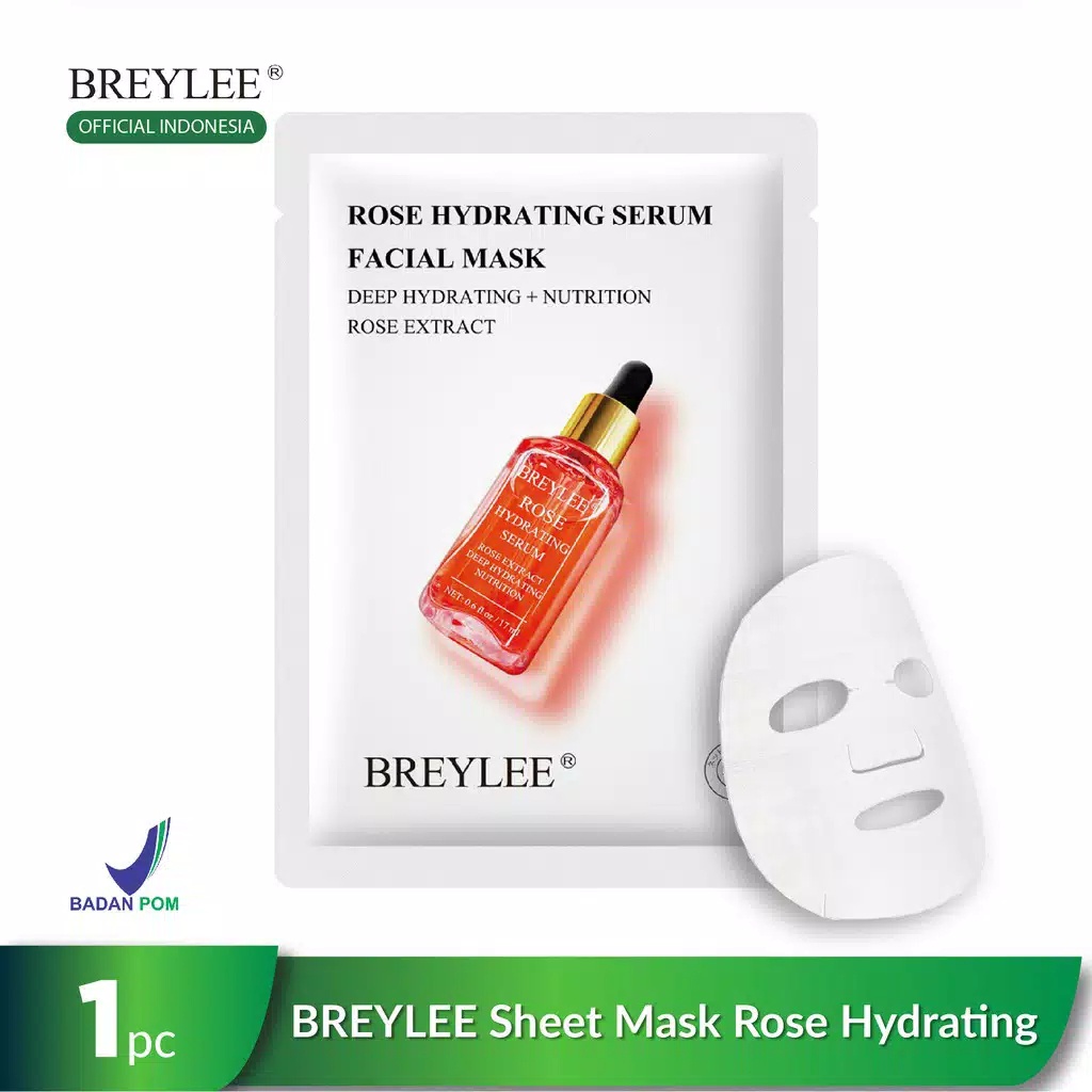 BREYLEE Blackhead Mask (STEP 1) Masker Komedo / Pore Serum (STEP 2 ...