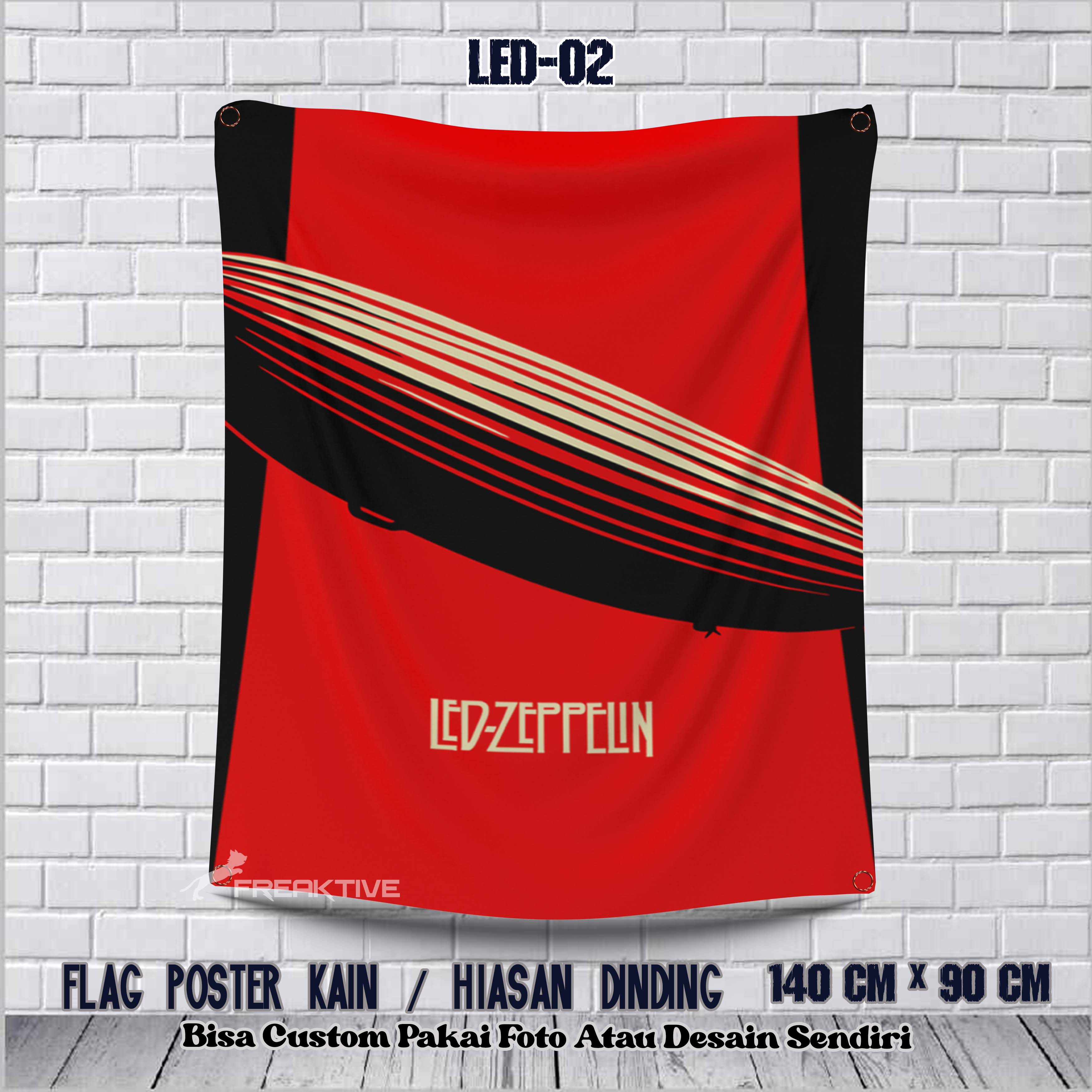 Poster Kain Band | Poster Dinding Custom Bebas | Hiasan Dinding Wall ...