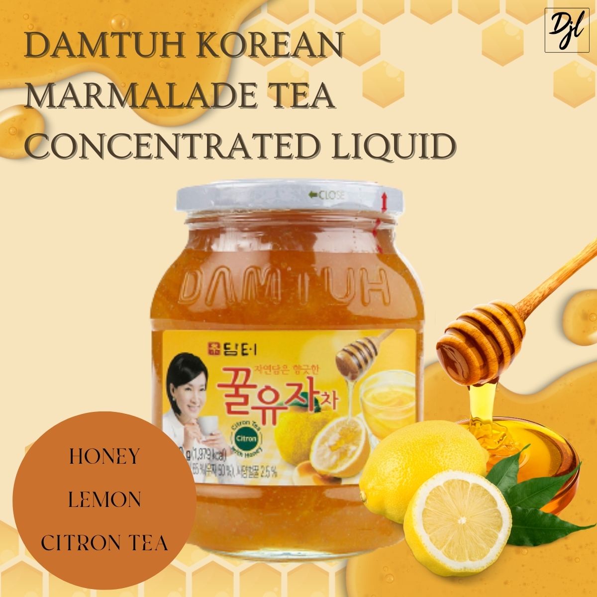 Damtuh Korean Marmalade Tea Concentrated Liquid 770g 1 Toples | Lazada ...