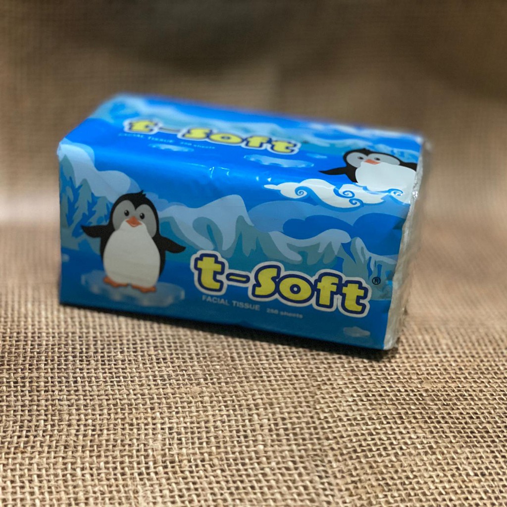 Tissue t-soft 250 Sheets/ Tisu Wajah | Lazada Indonesia