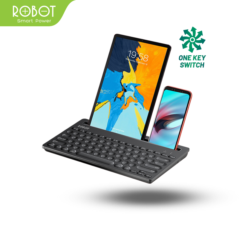 ROBOT Keyboard Bluetooth ROBOT KB10 Portable Multi Device & 2.4G ...