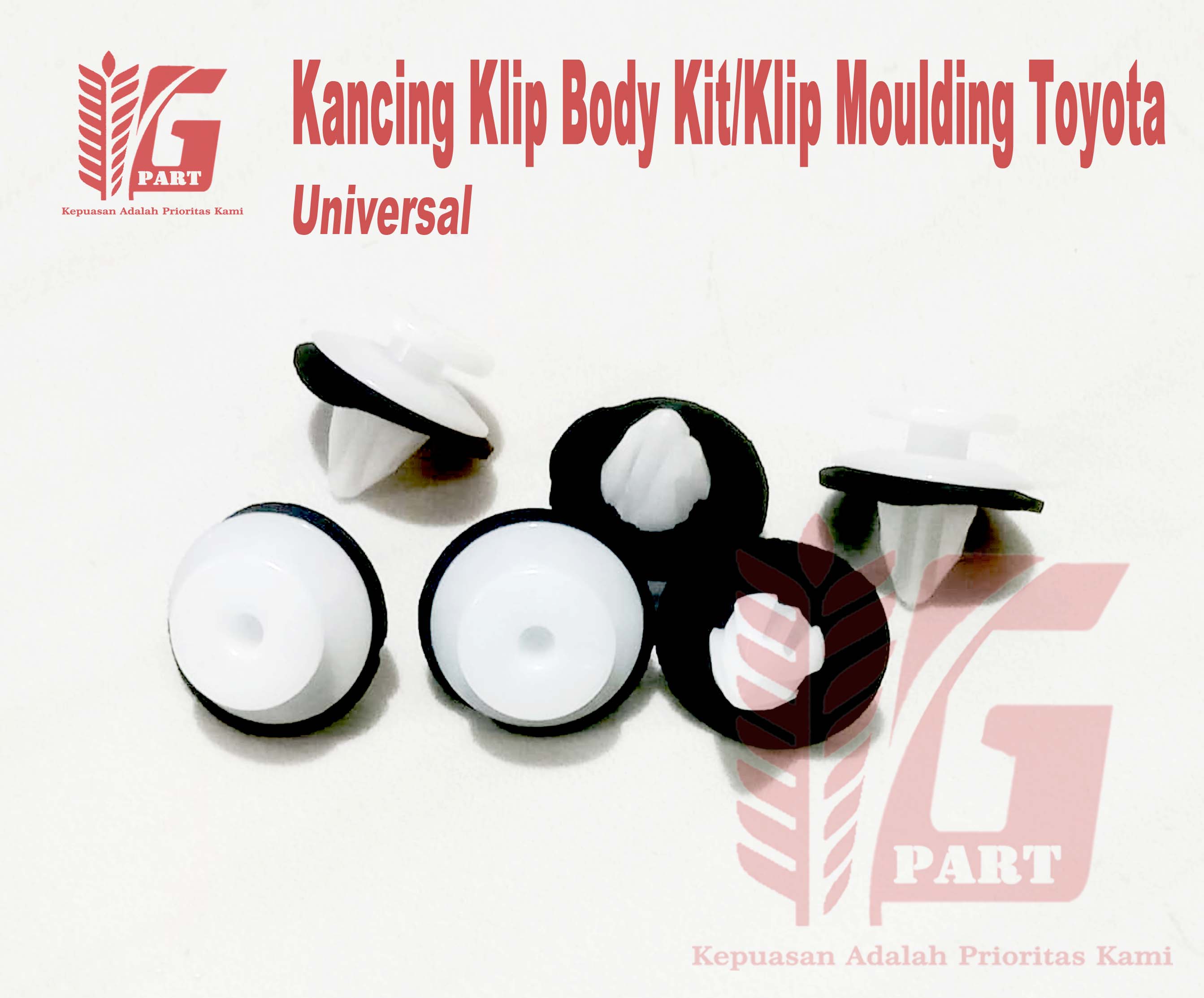 20 Pcs Kancing Klip Body Kit/Klip Moulding Toyota Universal | Lazada ...