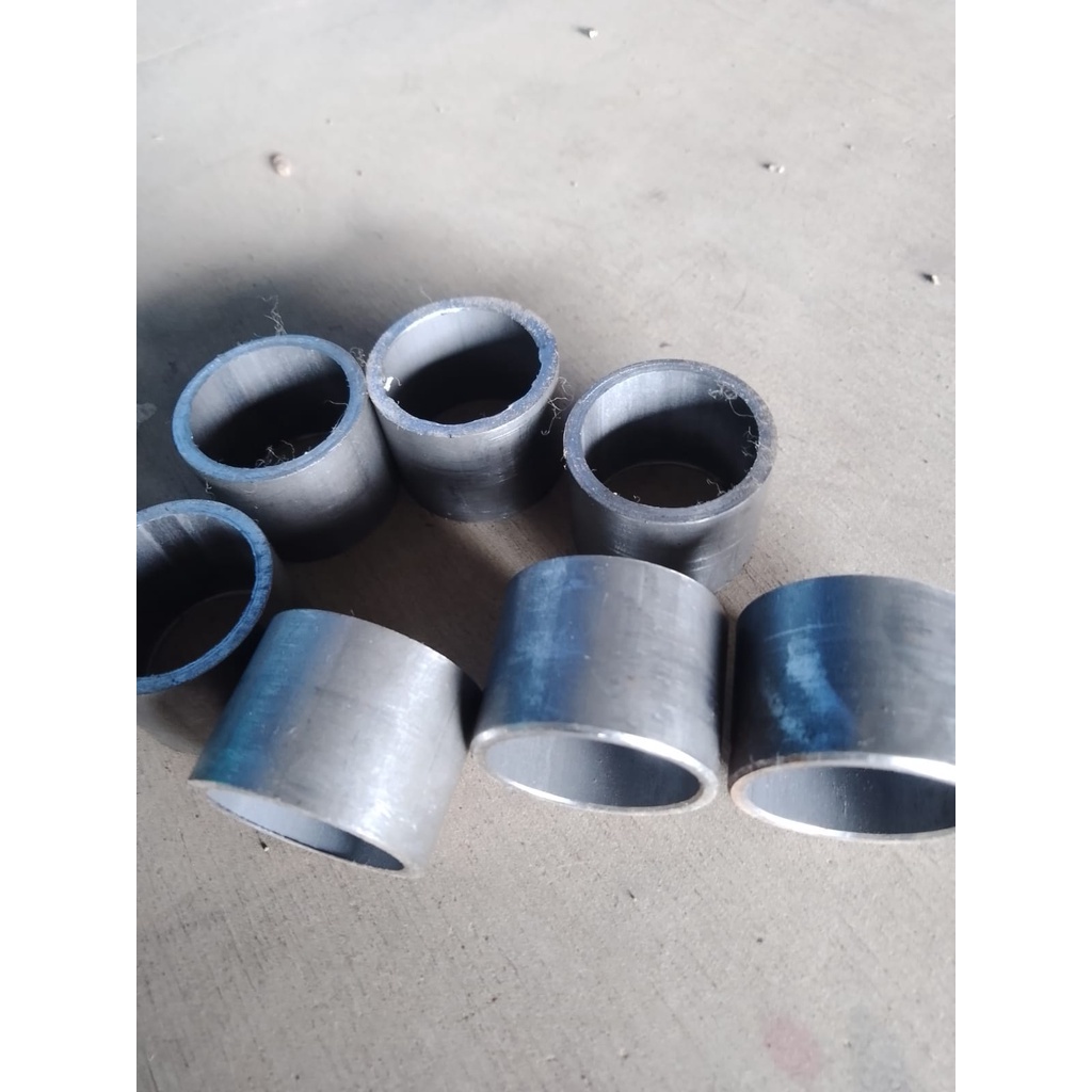matrial pipa besi potongan rapih presisi-panjang20mm-OD27mmID23mm ...