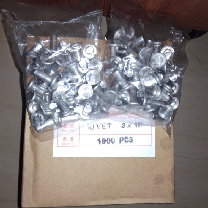 RIVET 8x10 - PAKU KAMPAS REM FE447 [48Pcs] | Lazada Indonesia