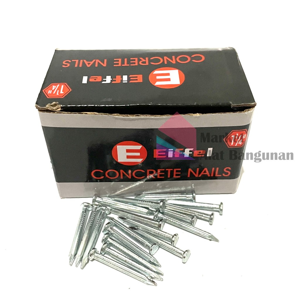 Paku Beton Putih Eiffel 1 1/4 / 2 / 3 / 4 Inch | Lazada Indonesia