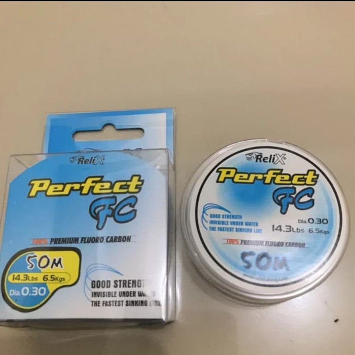 Senar Relix Perfect Fluoro Carbon - 50 m | Lazada Indonesia