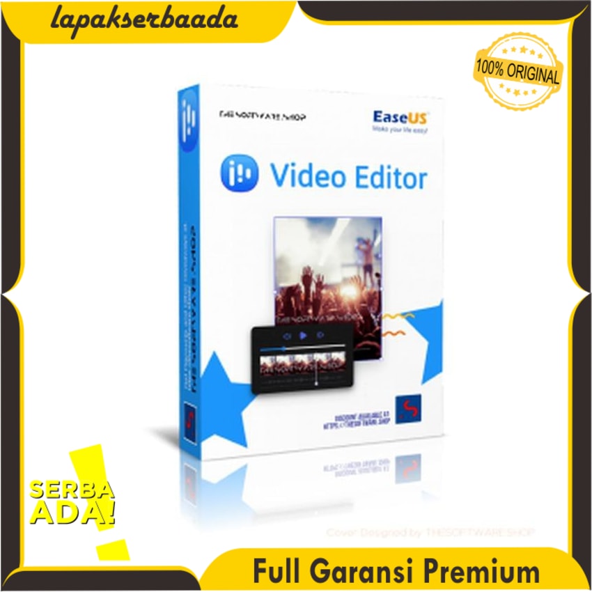 EaseUS Video Editor New Aplikasi Edit Video Windows Lengkap | Lazada Indonesia