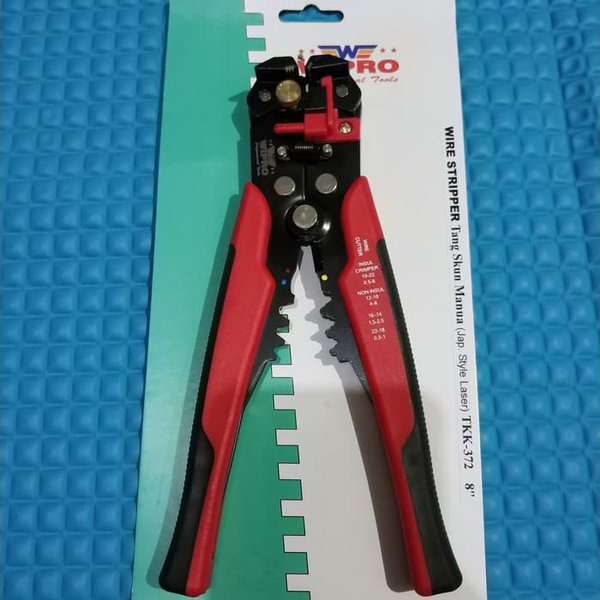 WIPRO 8 inch TKK-372 Tang kupas kabel dan skun Heavy Duty - Auto Wire ...