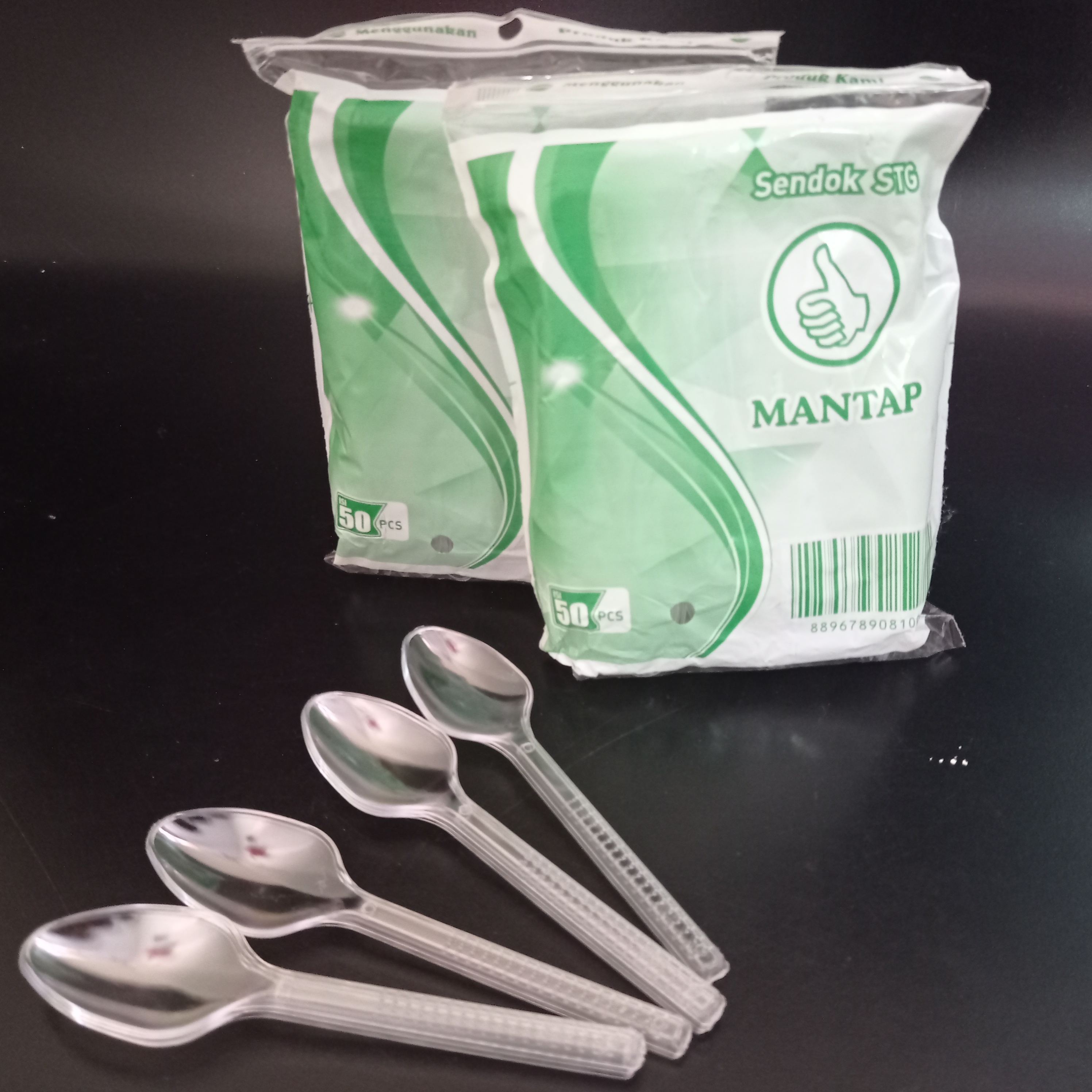 sendok puding/sendok kue/sendok jelly/sendok es doger/sendok plastik ...