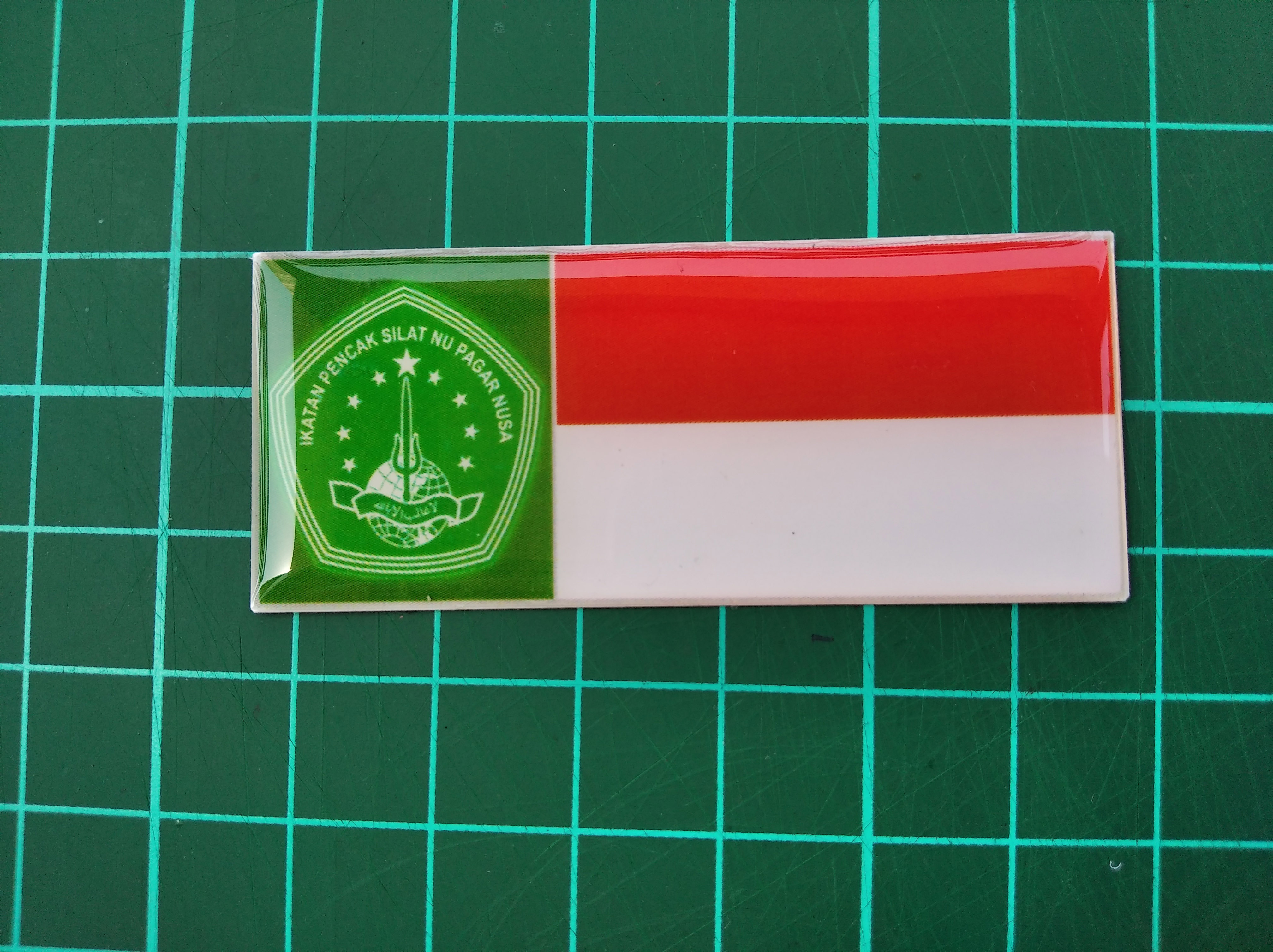 Stiker Timbul Pagar Nusa Model Bendera Merah Putih Keren!! | Lazada ...