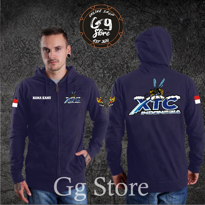 JAKET XTC INDONESIA HOODIE XTC INDONESIA JAKET CLUB XTC BISA PAKE NAMA ...