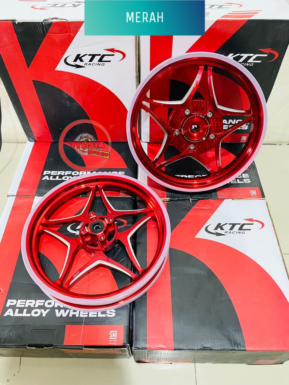 VELG KTC MODEL ARES VARIO 110 125 150 VARIO 160 CBS GENIO BEAT SCOOPY ORIGINAL KTC RACING ...