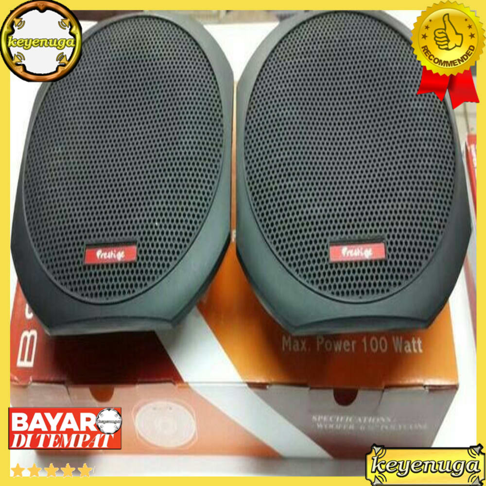 SPEAKER MOBIL SPEAKER PINTU MOBIL 6 INCH PRESTIGE BST-1614 100 WATT ...