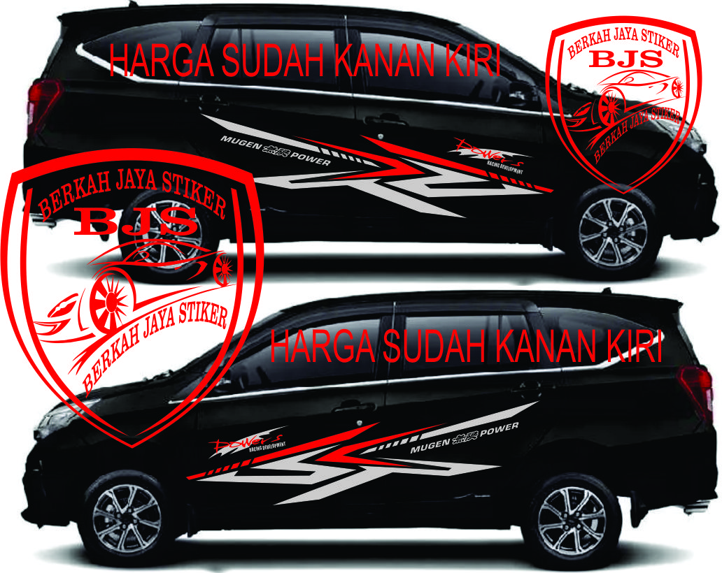 NEW stiker calya sticker rush stiker cutting toyota avanza vios etios ...