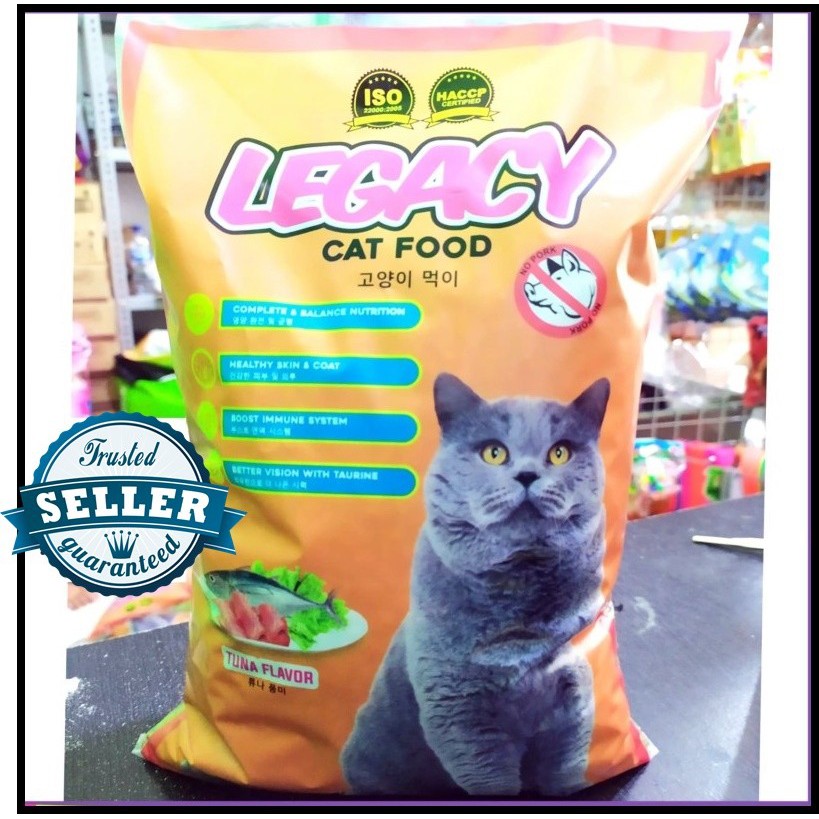 Makanan Kucing Murah No Pork LEGACY CAT KG Cat Food Murah | Lazada ...