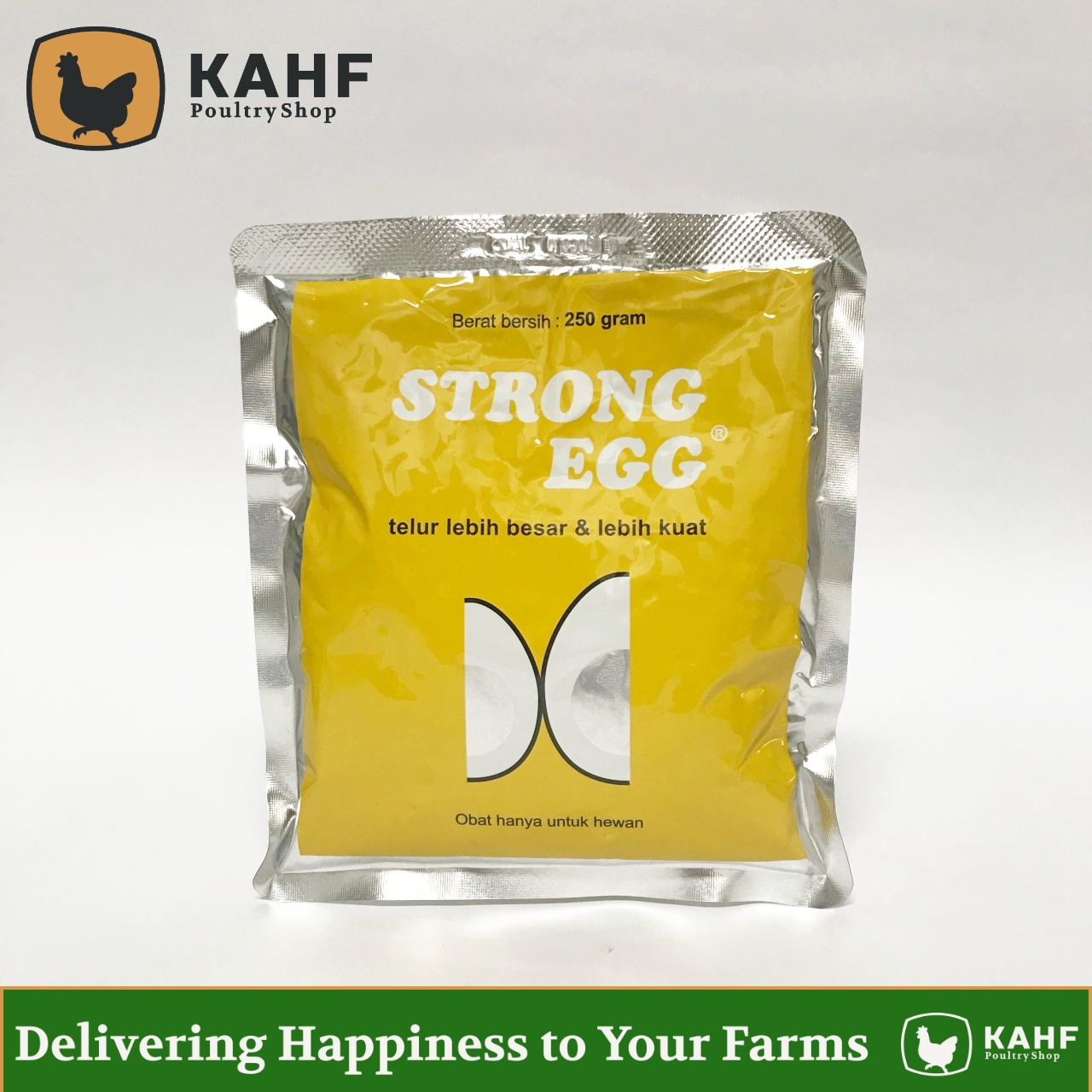 Strong Egg 250 gram Vitamin Peningkat Berat dan Penguat Telur Ayam Medion [KAHF PS] | Lazada ...