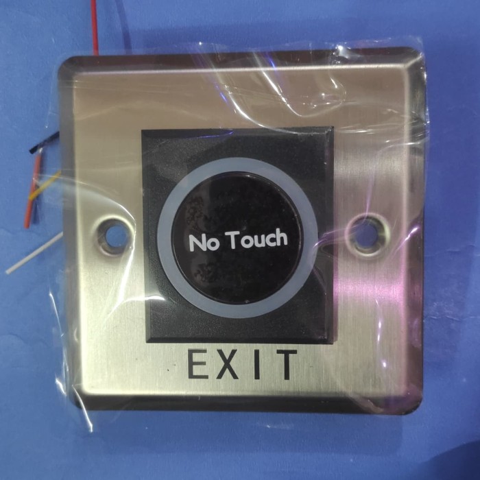 EXIT BUTTON ACCESS CONTROL INFRARED NO TOUCH DOOR RELEASE KOTAK ...