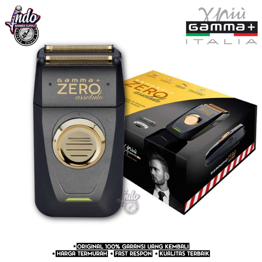 GAMMA SHAVER ZERO ASSOLUTO / ALAT CUKUR ORIGINAL DAN BERGARANSI ITALY ...