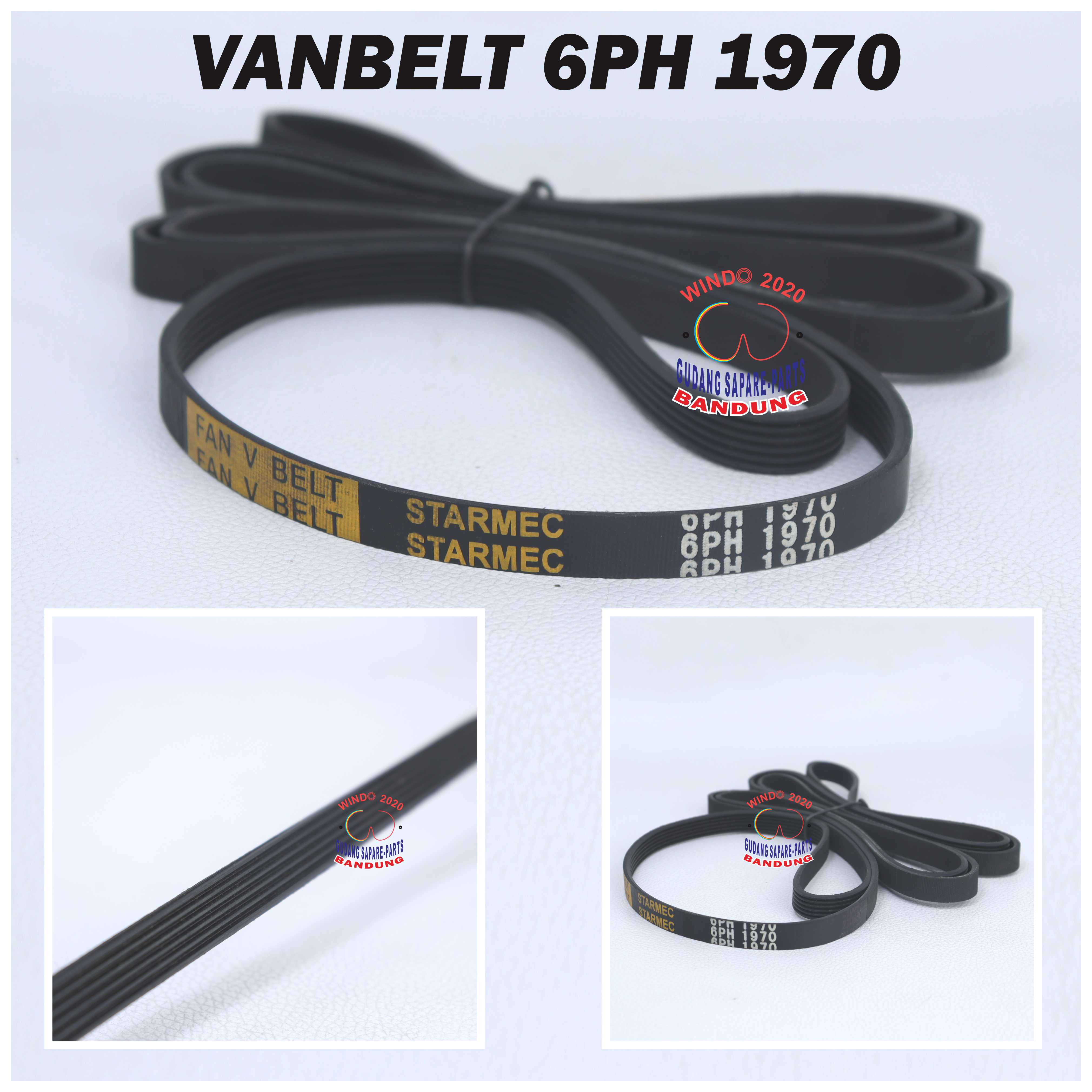 VANBELT 6PH-1970 | V-BELT DRYER MESIN CUCI 1 TABUNG | TALI BELT DRYER ...